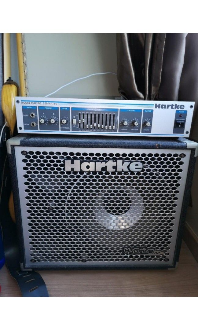 Hartke HA2500 /, HX 112 bass Amp ampflier and cabinet, Hobbies & Toys ...
