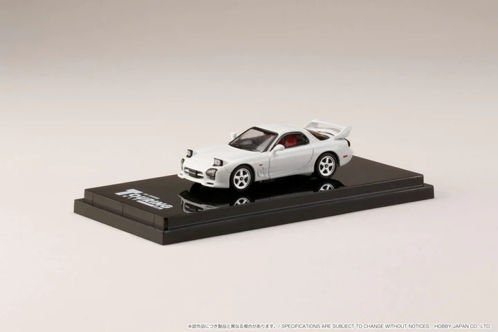 Hobby Japan 1/64 Enfini RX-7 FD3S (A-Spec.) Pure White, Hobbies & Toys ...