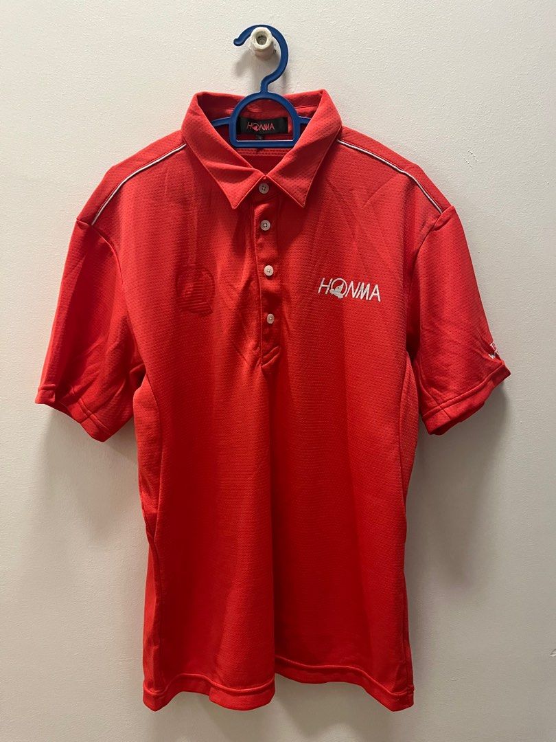 Honma Golf Polo, Men's Fashion, Tops & Sets, Tshirts & Polo Shirts on ...