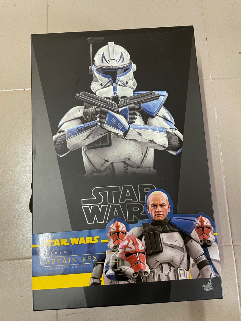 Hot Toys Captain Rex clone Commander Bad batch clone wars, Hobbies ...