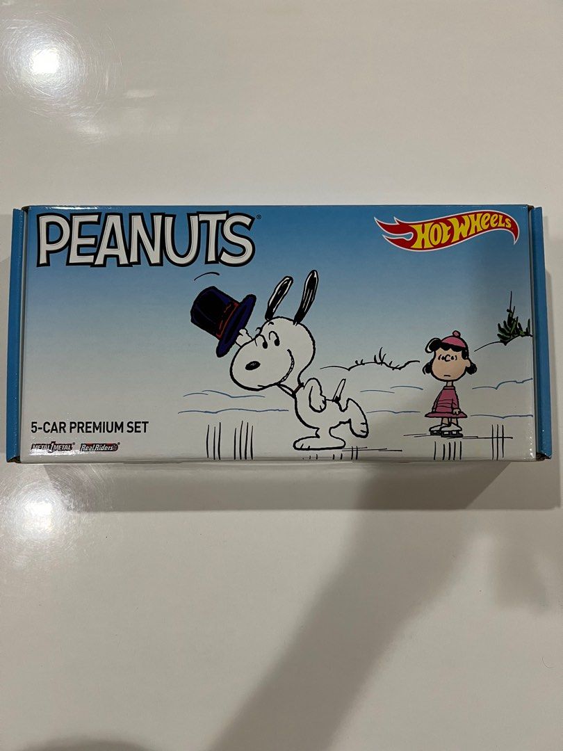 Hotwheels Peanuts 5-Car Premium Set, Hobbies & Toys, Toys & Games on ...
