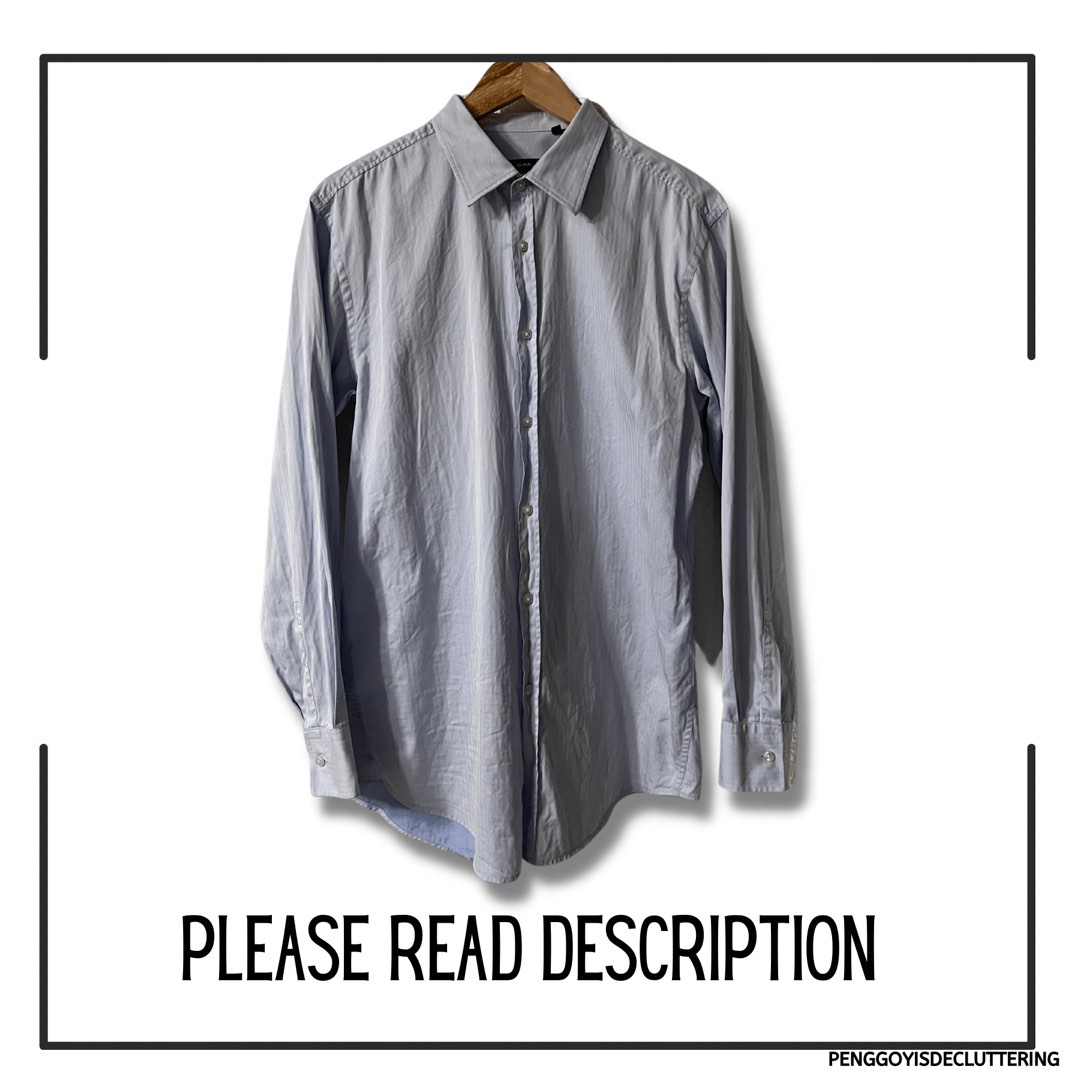 Hugo Boss long sleeves, Men's Fashion, Tops & Sets, Formal Shirts on ...