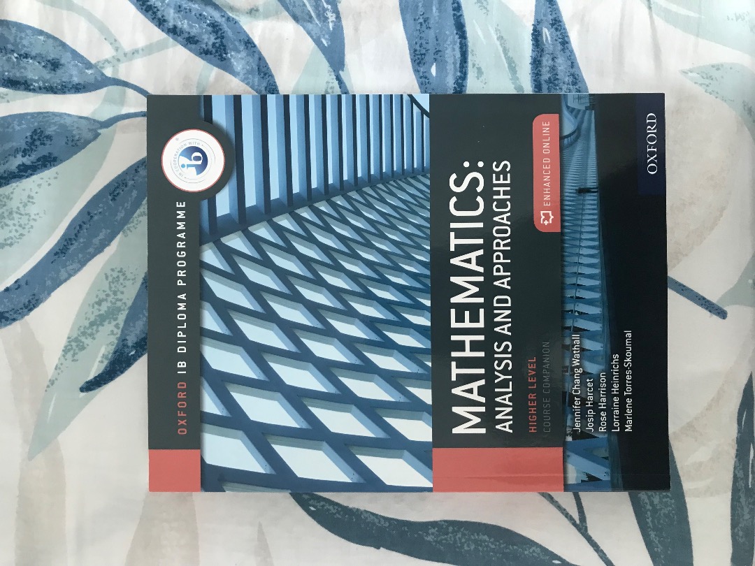 IBDP Maths Analysis and Approaches HL textbook, Hobbies & Toys, Books ...