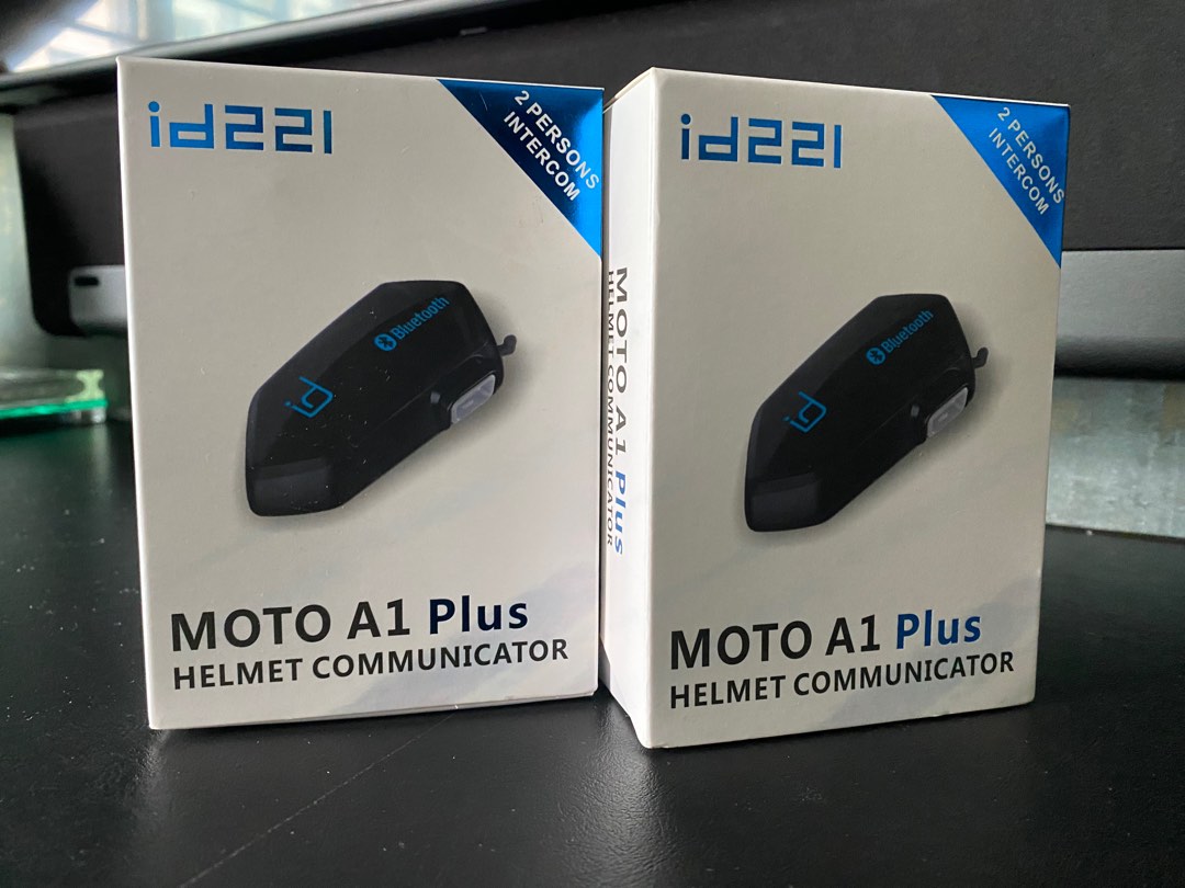 Id221 Moto A1 Plus Bluetooth, Motorcycles, Motorcycle Accessories on Carousell