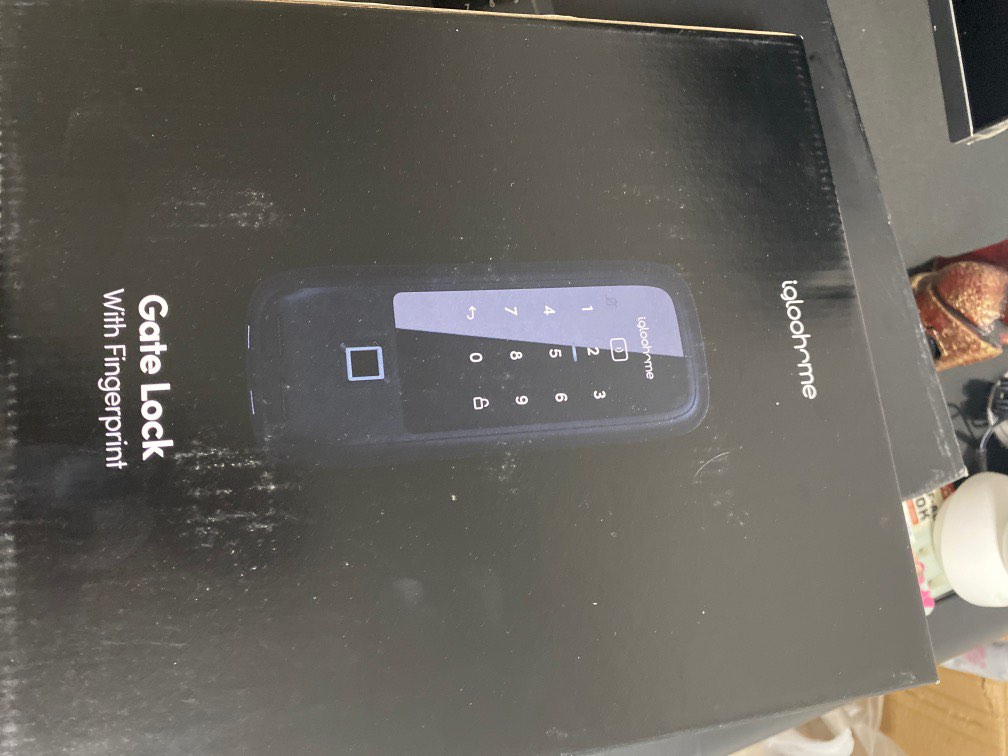 Igloo home digital door lock (gate and door) set with bridge, TV & Home ...