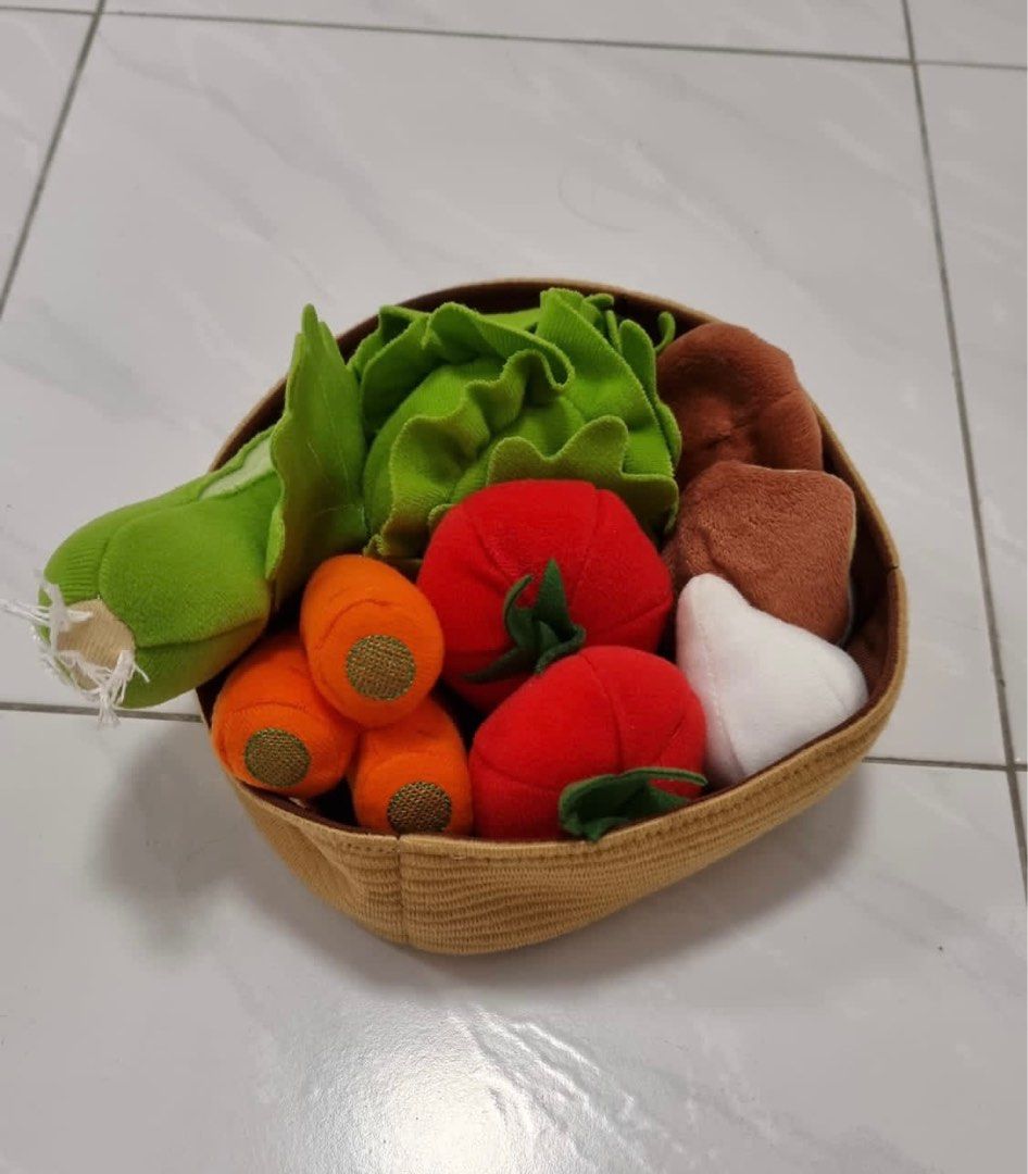 IKEA DUKTIG 14-piece vegetables set, Babies & Kids, Infant Playtime on ...