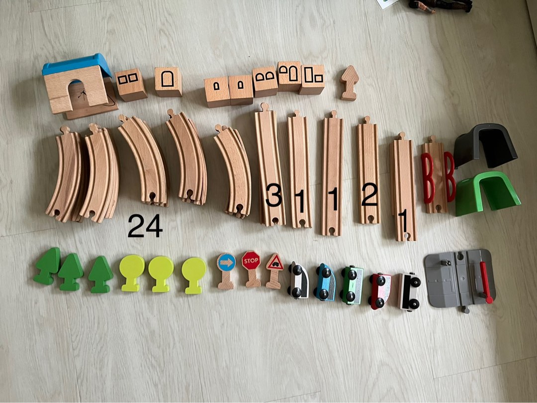 IKEA train track, Hobbies & Toys, Toys & Games on Carousell