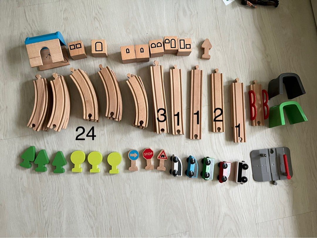IKEA train track, Hobbies & Toys, Toys & Games on Carousell
