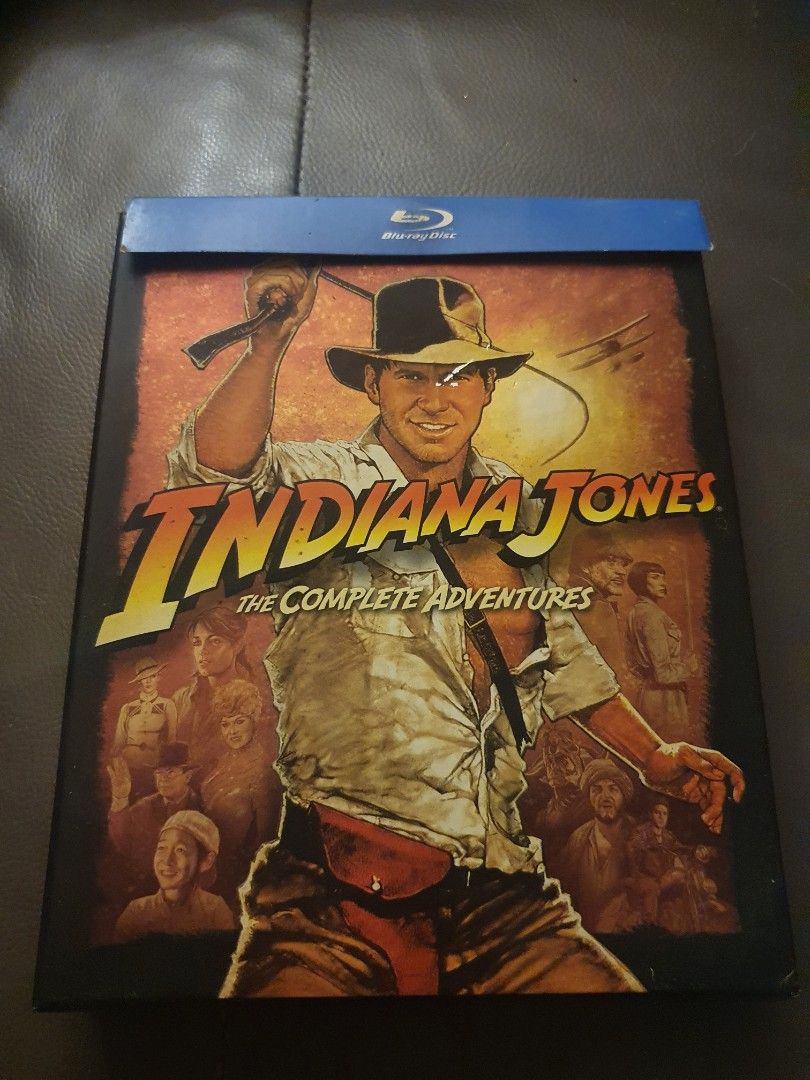 Indiana jones complete blu ray, Hobbies & Toys, Music & Media, CDs ...