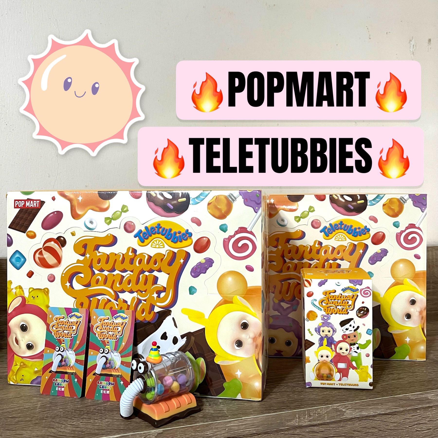 POPMART - Teletubbies Fantasy Candy World FULL SET SEALED BLINDBOX ...