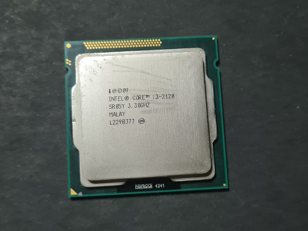 Intel i3 2120 3.3Ghz CPU 2 Cores 4 Threads Processor LGA 1155 ...