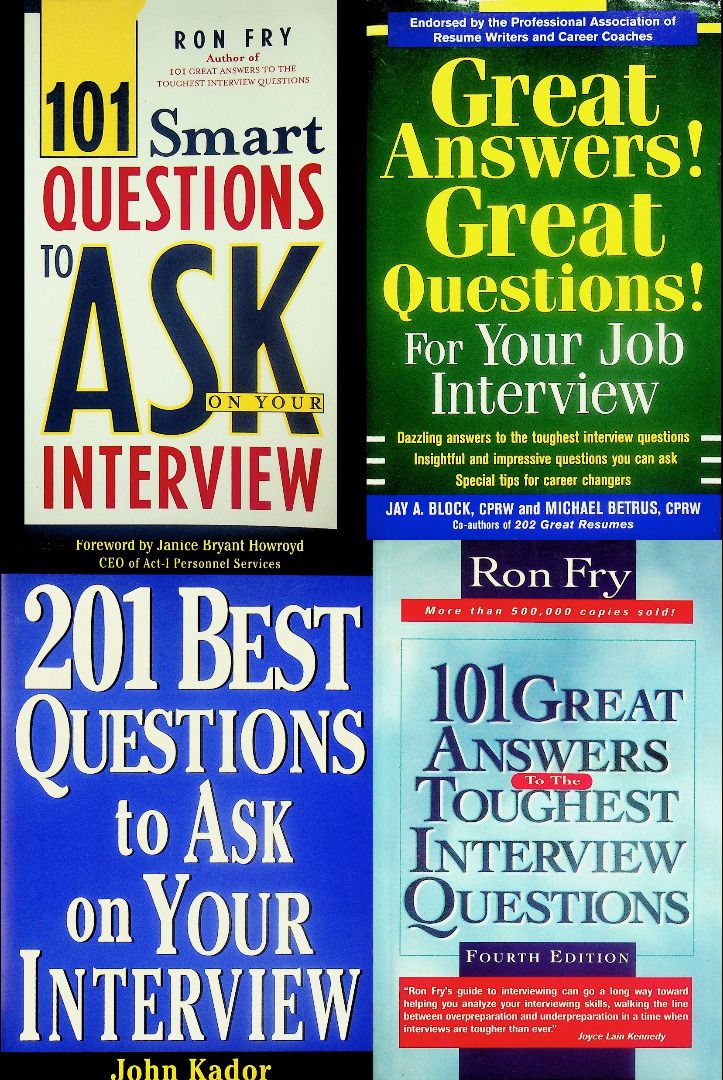 Interview and Career-Related Books, Hobbies & Toys, Books & Magazines ...
