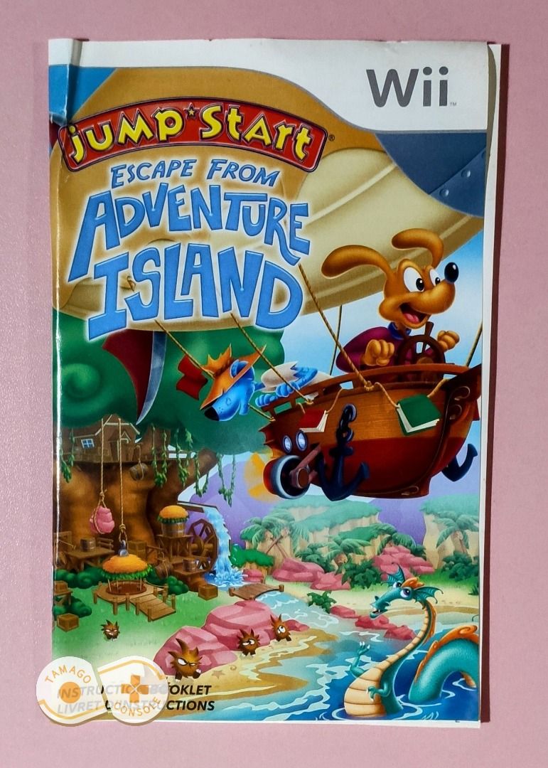 JumpStart: Escape from Adventure Island - [WII Game] [NTSC / ENGLISH ...
