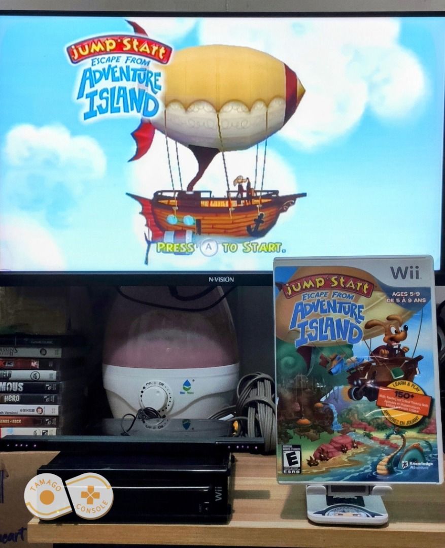 JumpStart: Escape from Adventure Island - [WII Game] [NTSC / ENGLISH ...