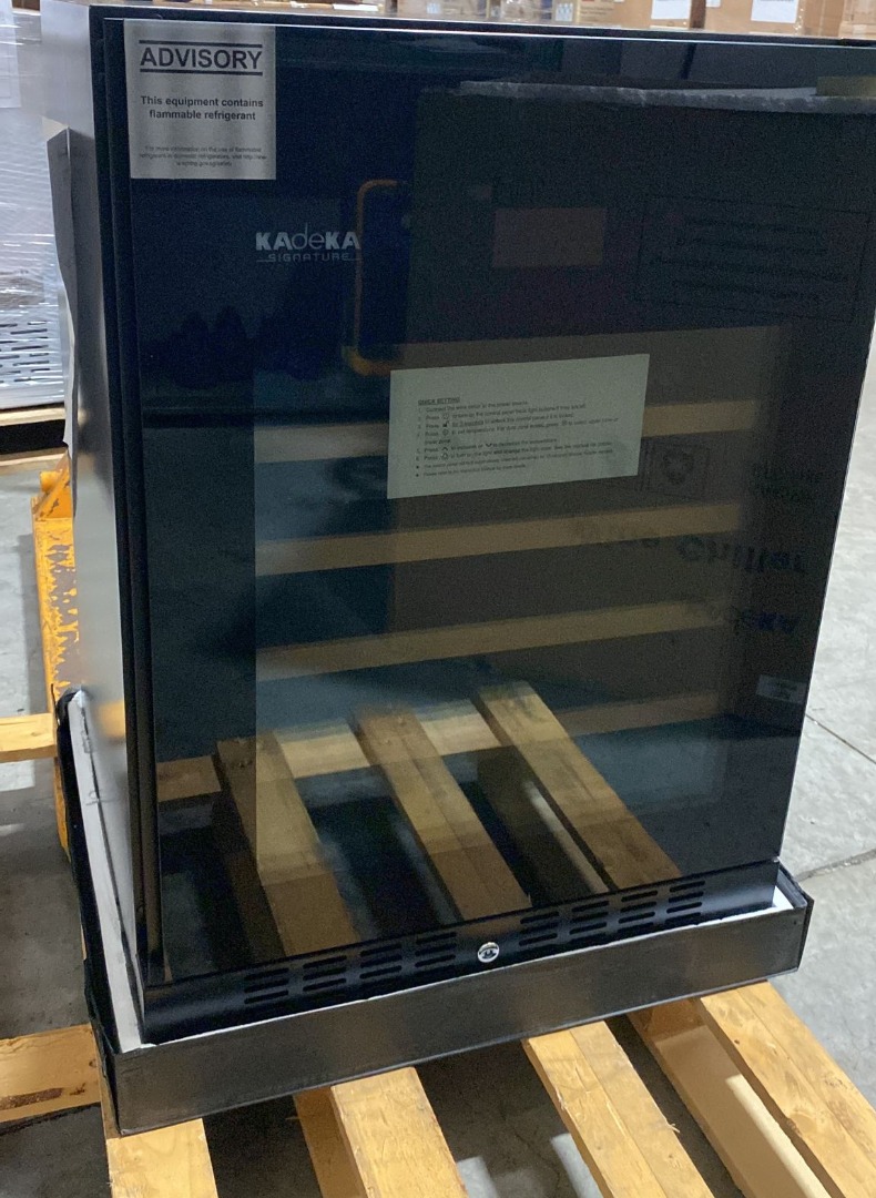 Kadeka KS54TL 54 Bottle Signature Series Wine Chiller Display Set, TV ...