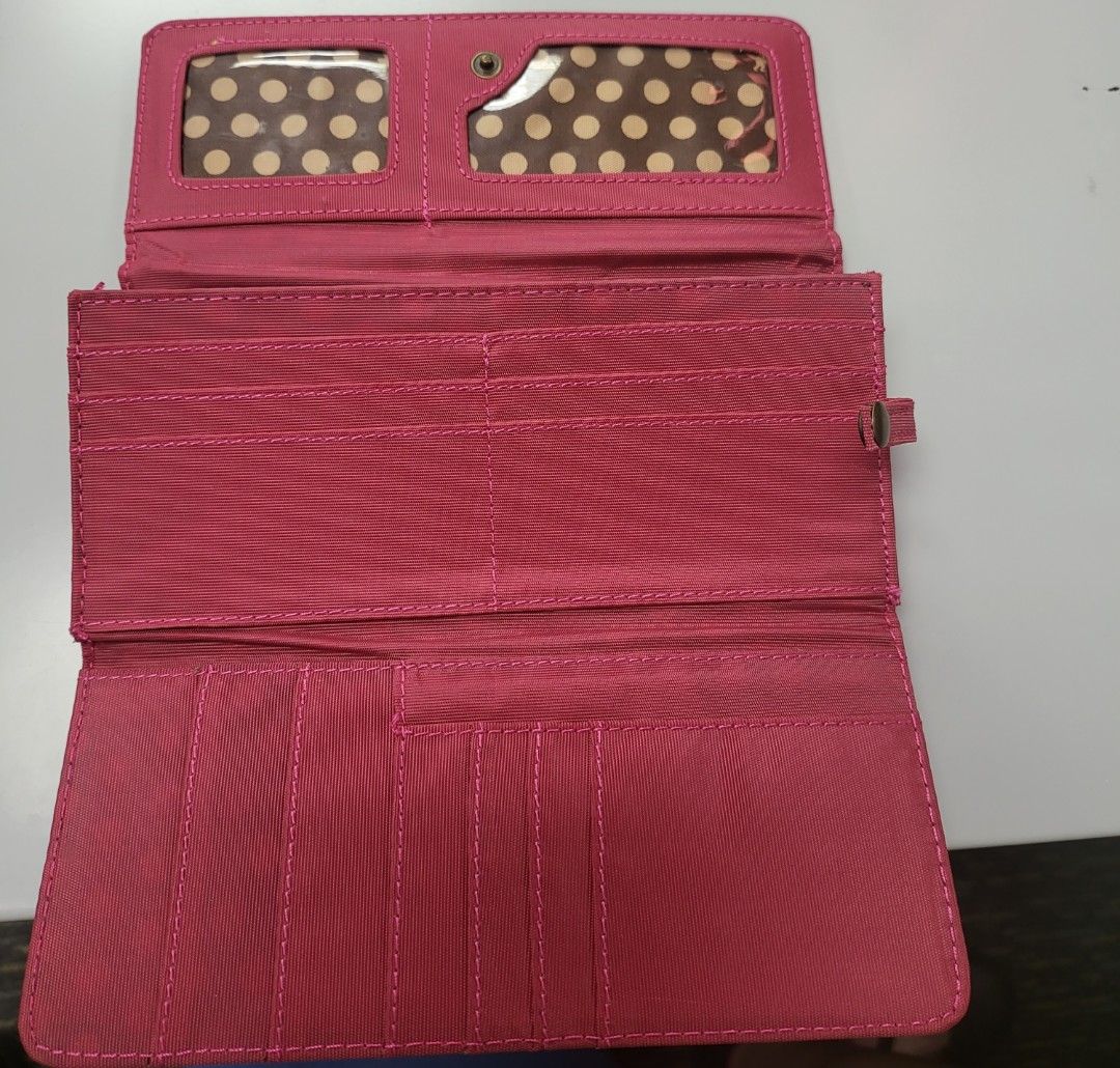 Kipling Long Wallet Pink, Women's Fashion, Bags & Wallets, Wallets ...