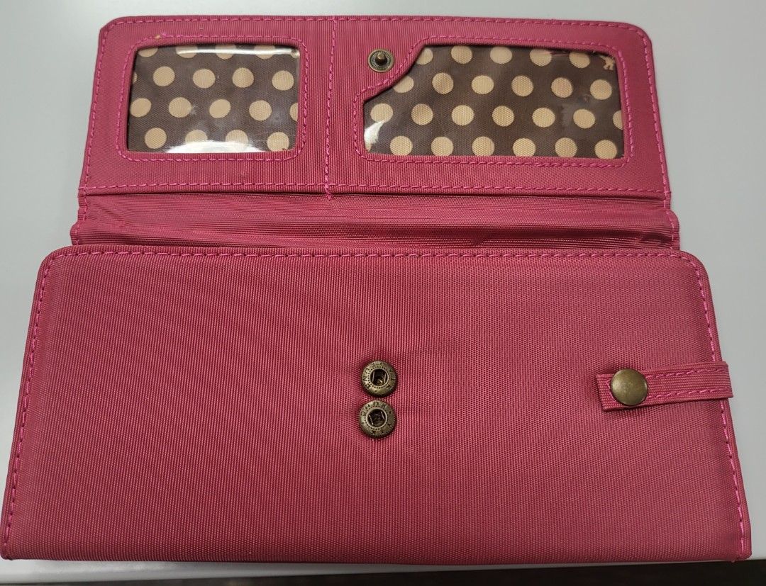 Kipling Long Wallet Pink, Women's Fashion, Bags & Wallets, Wallets ...