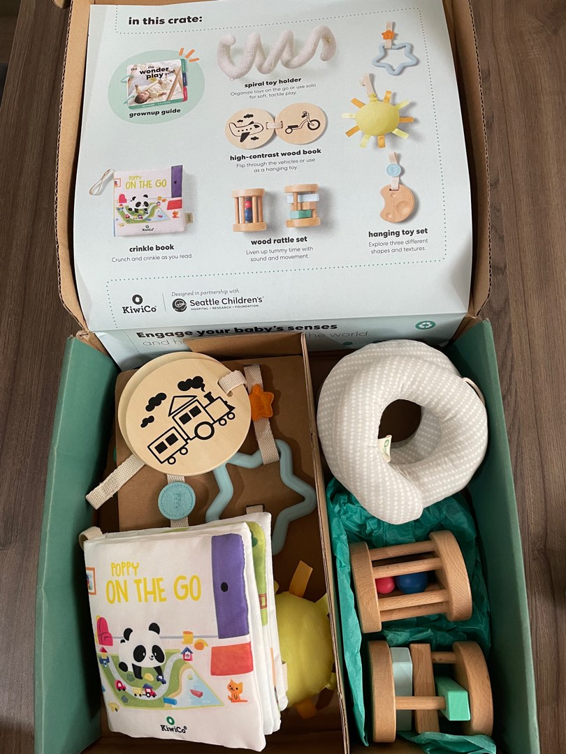 Kiwico panda crate for Infants, Babies & Kids, Infant Playtime on Carousell