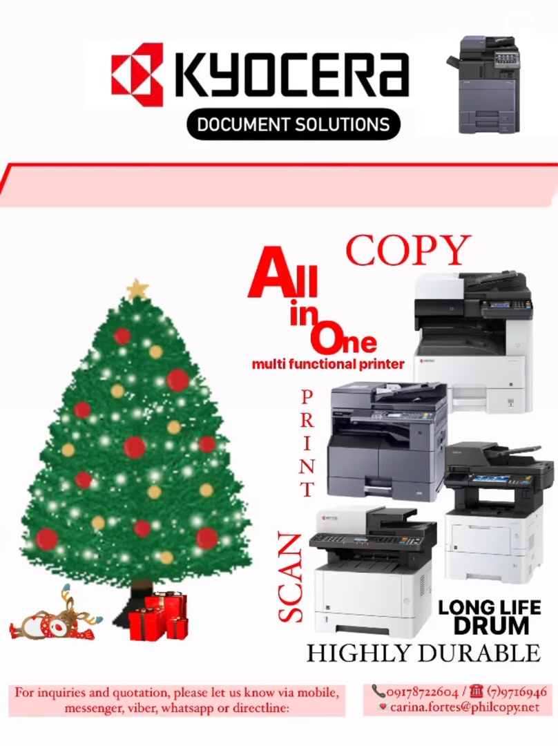 KYOCERA YEAR END PROMO BRAND NEW LASER JET PRINTER, Computers & Tech ...