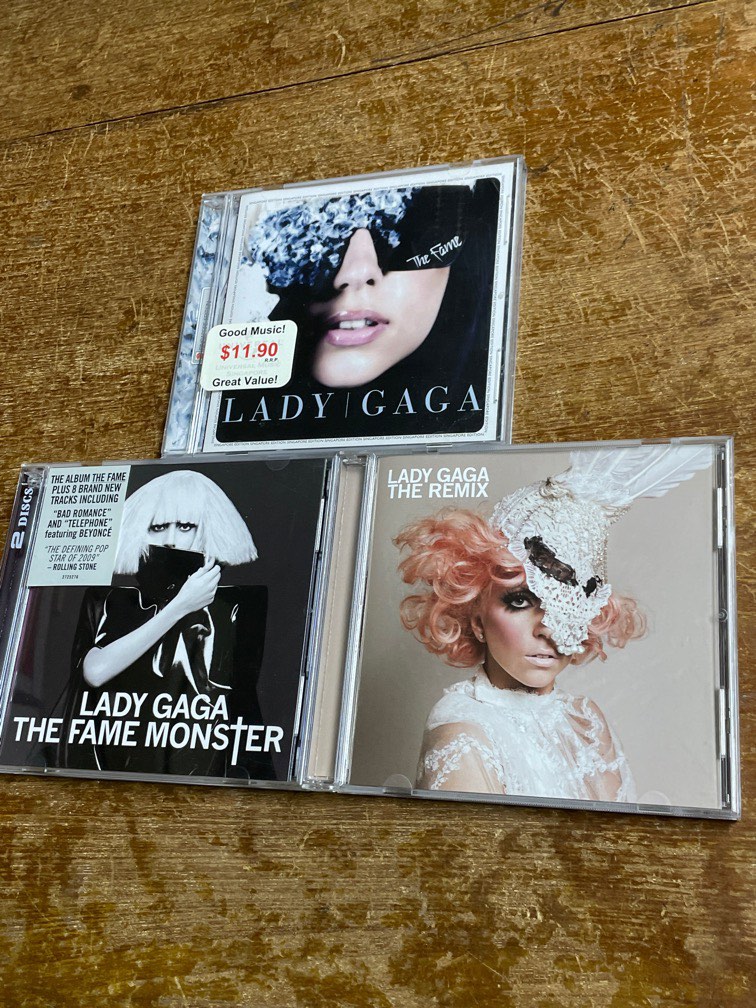 Lady Gaga- collection, Hobbies & Toys, Music & Media, CDs & DVDs on ...