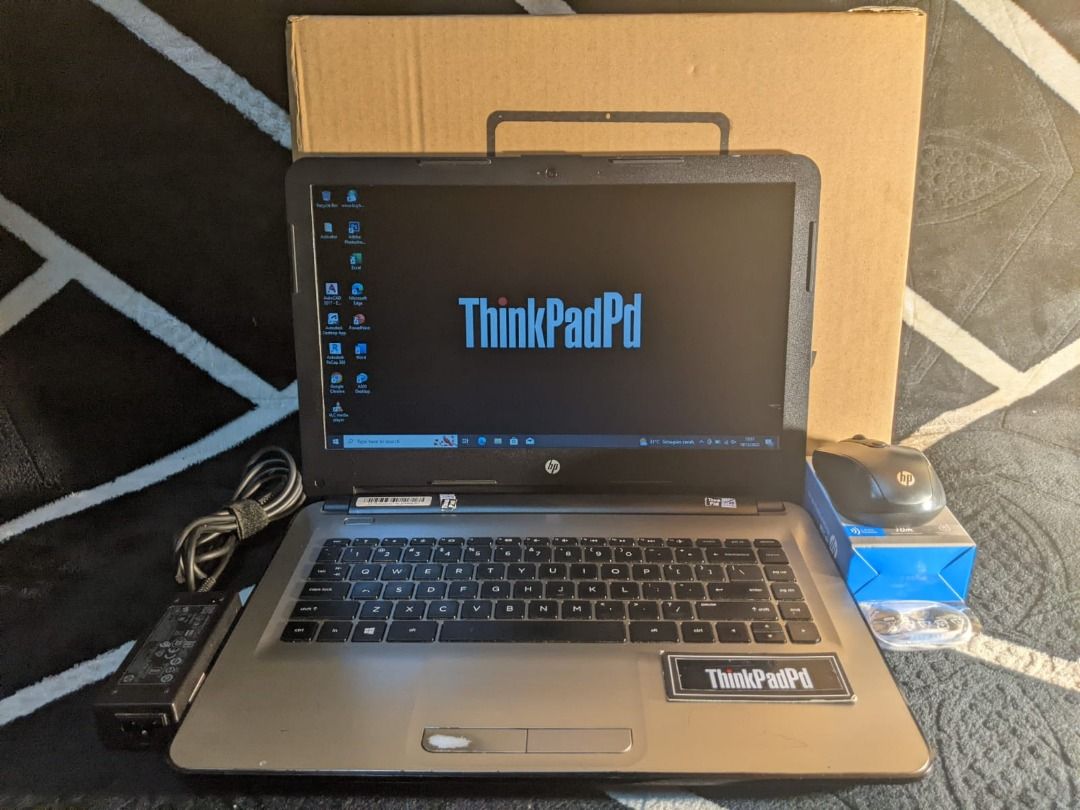 Laptop Kerja Office Kantor HP Notebook 14 AMD A8 7410 Radeon Murah ...