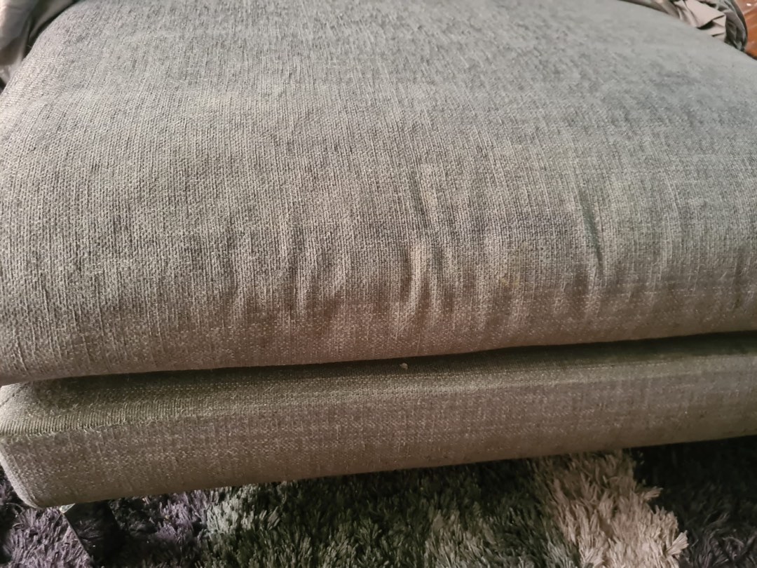 Large grey ottoman RRP$350, Furniture & Home Living, Furniture, Other ...