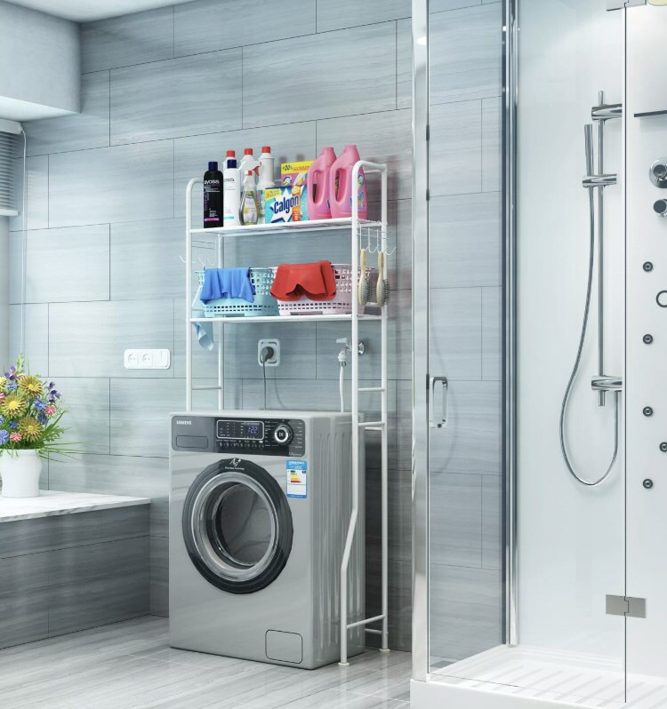 Laundry organizer storage rack, Furniture & Home Living, Home ...