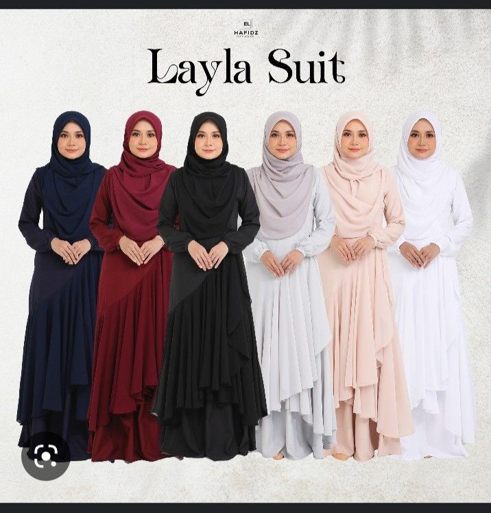 layla suit, Women's Fashion, Dresses & Sets, Dresses on Carousell