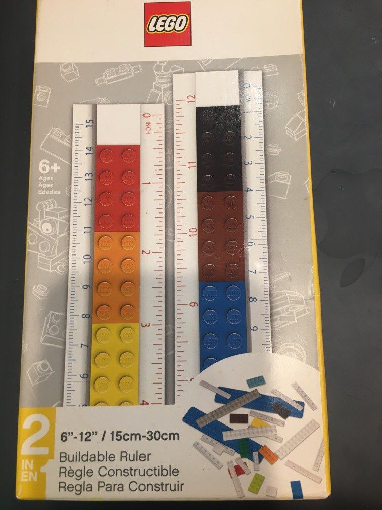 Lego ruler, 興趣及遊戲, 玩具 & 遊戲類 - Carousell