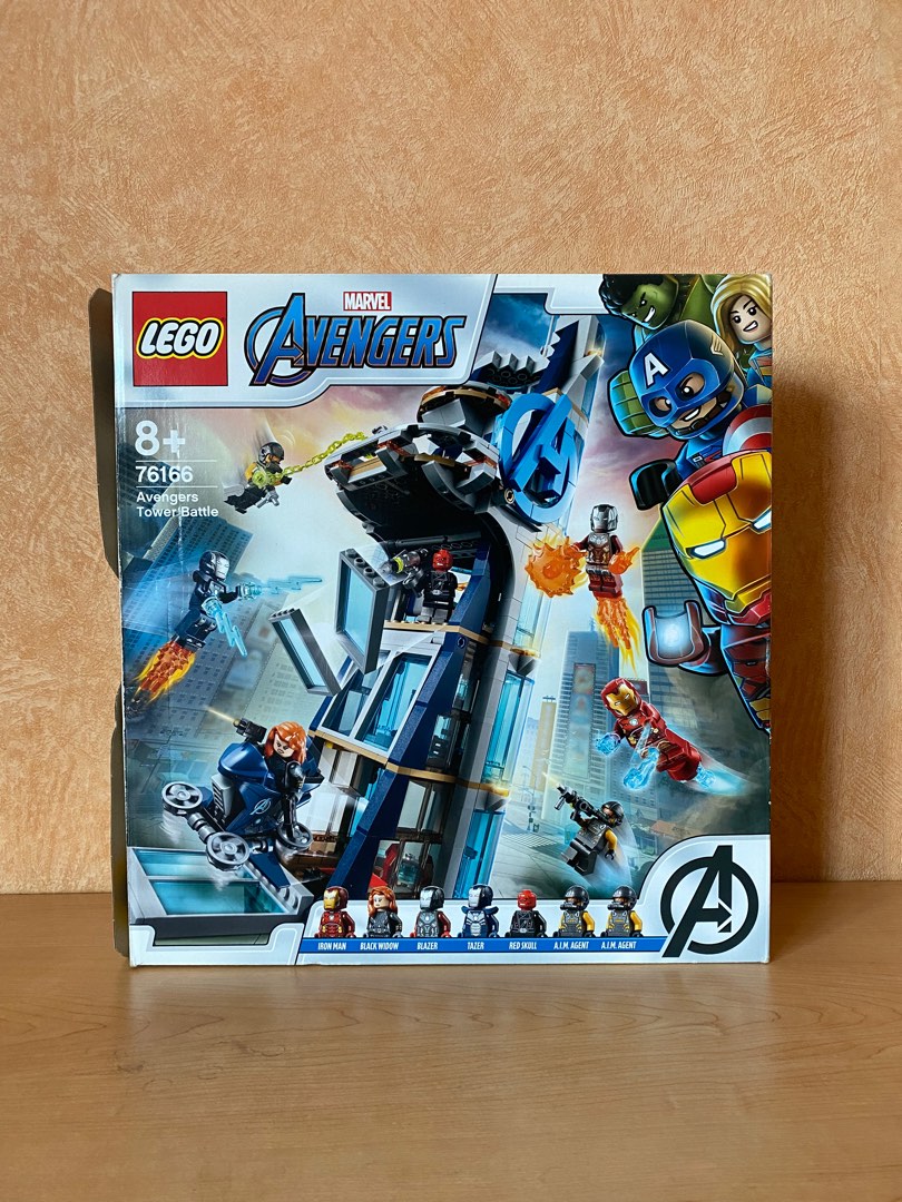 LEGO SET (Avengers Tower Battle), Hobbies & Toys, Toys & Games on Carousell
