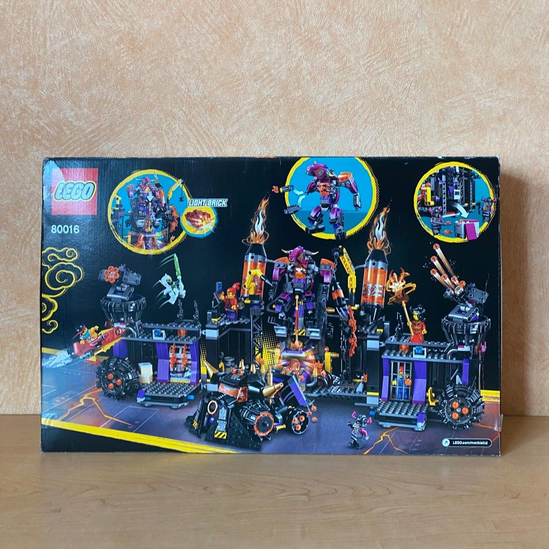 LEGO SET (Monkie Kid, The Flaming Foundry), Hobbies & Toys, Toys ...