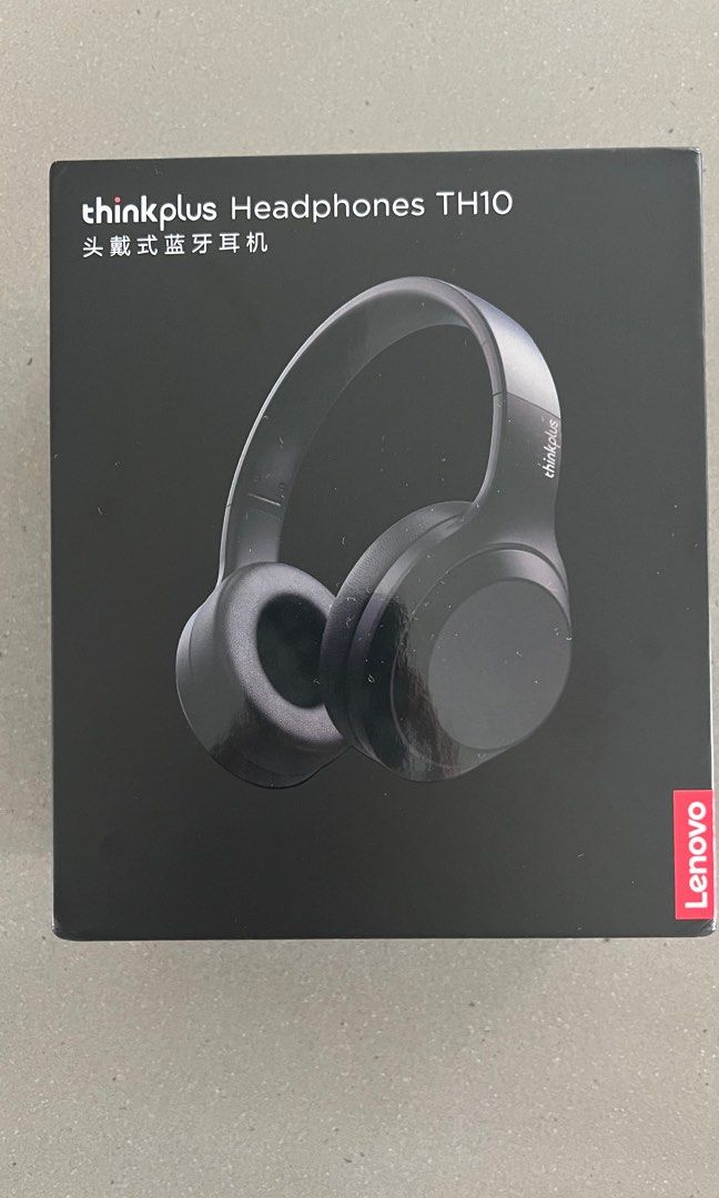lenovo thinkplus th10 wireless headphones in beige, Audio, Headphones ...