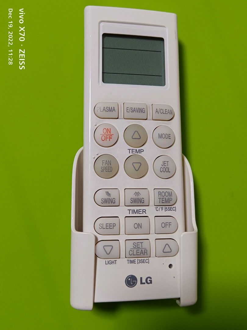 LG Aircon Remote Control, TV & Home Appliances, Air Conditioners ...
