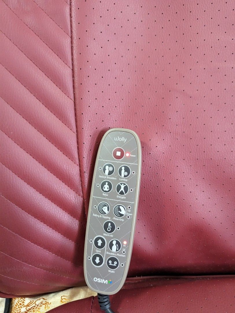 LIKE NEW OSIM massage chair, Health & Nutrition, Massage Devices on ...