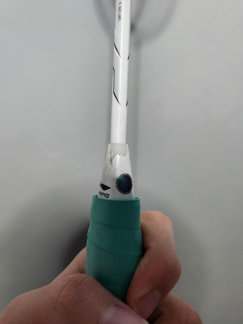 Lining Tectonic 7D Badminton Racket, Sports Equipment, Sports & Games ...