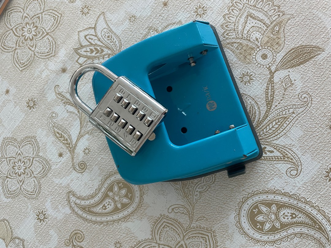 locker lock and hole puncher, Hobbies & Toys, Stationery & Craft ...