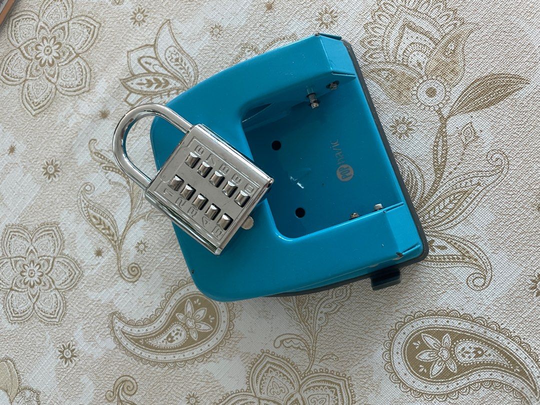 locker lock and hole puncher, Hobbies & Toys, Stationery & Craft ...