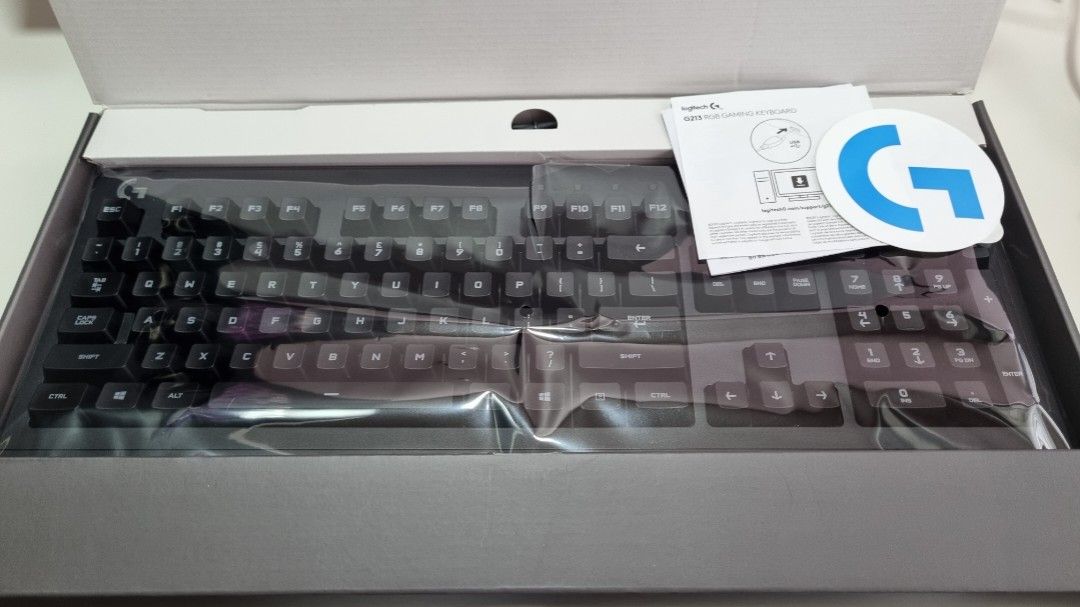 Logitech G213 Prodigy Keyboard, Computers & Tech, Parts & Accessories ...