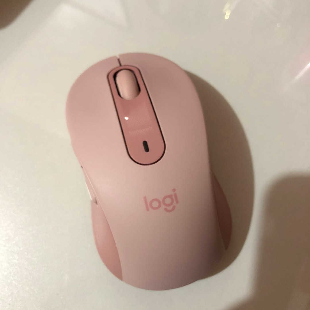 Logitech M650 Pink Mouse, Computers & Tech, Parts & Accessories, Mouse ...