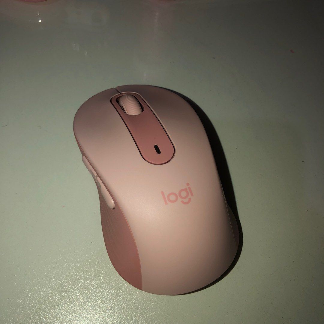 Logitech M650 Pink Mouse, Computers & Tech, Parts & Accessories, Mouse ...