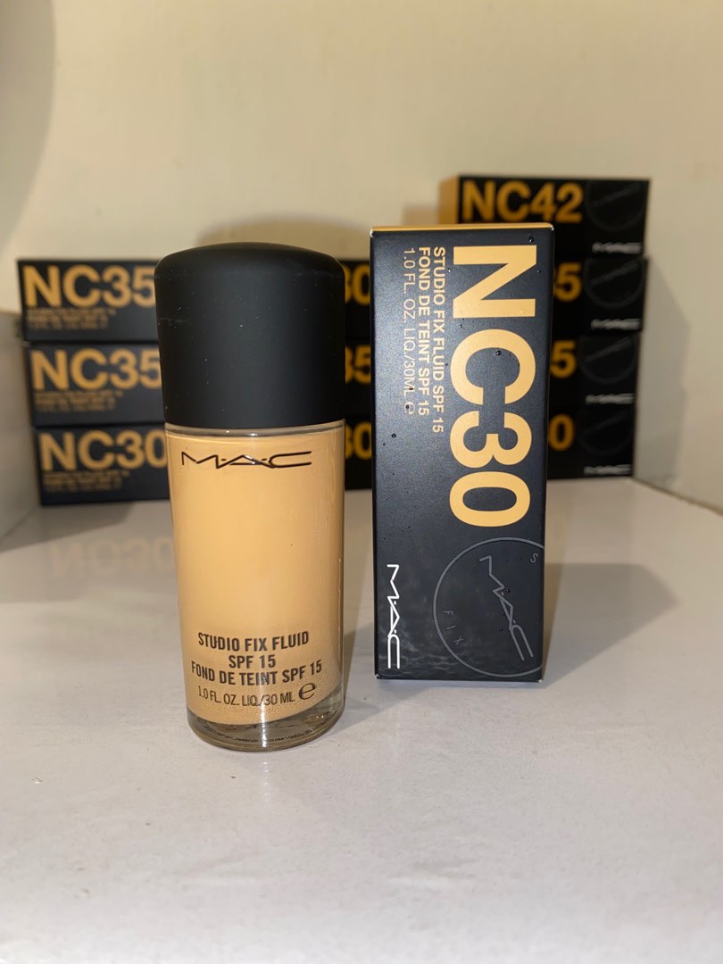 MAC Studio Fix Foundation NC30, Beauty & Personal Care, Face, Makeup on ...