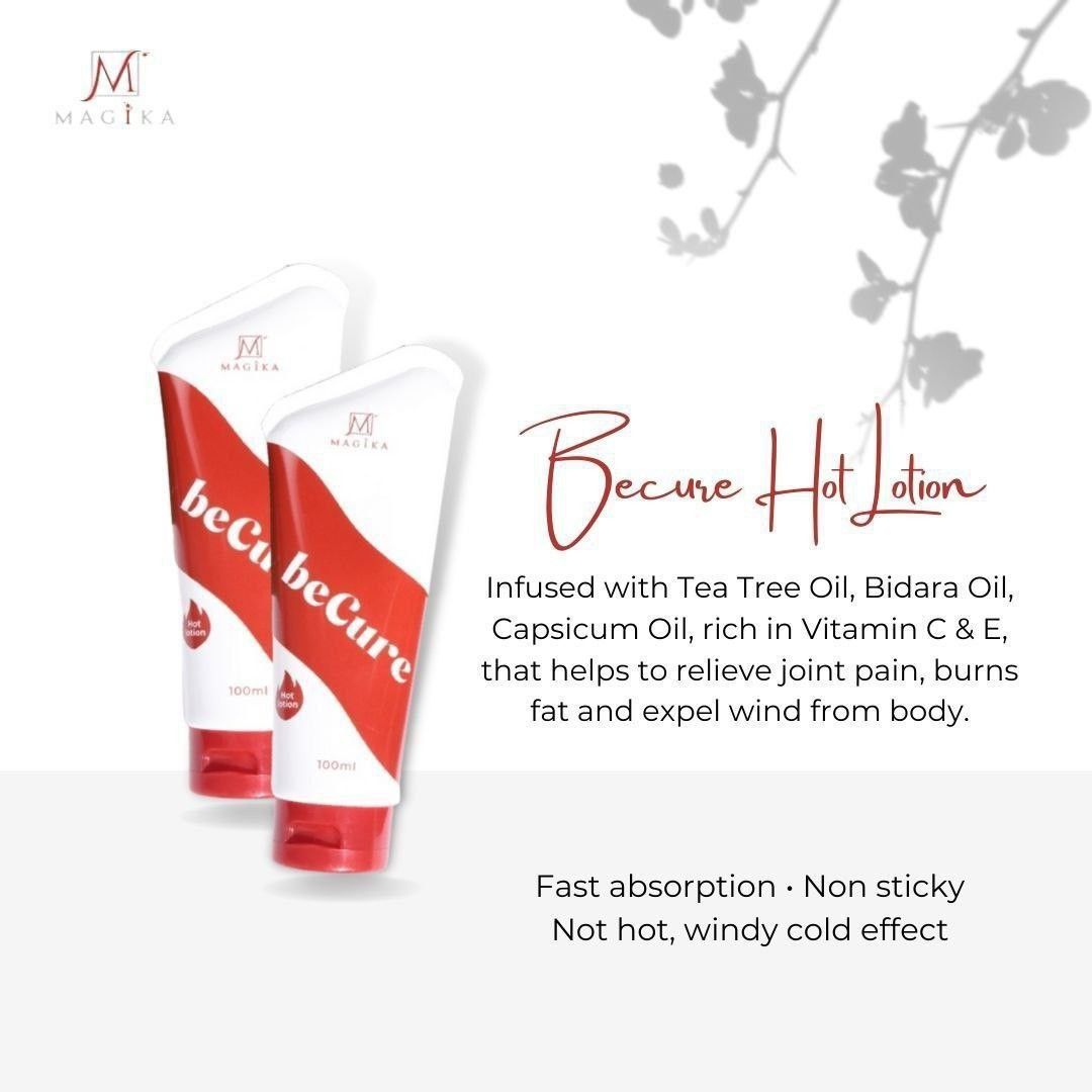 Magika Becure Hot Lotion, Beauty & Personal Care, Bath & Body, Body ...