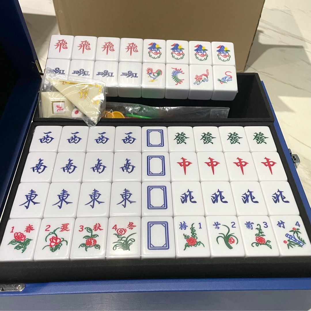 Mahjong Tiles Set 2022 Tiger Beer Edition for Chinese new year CNY ...