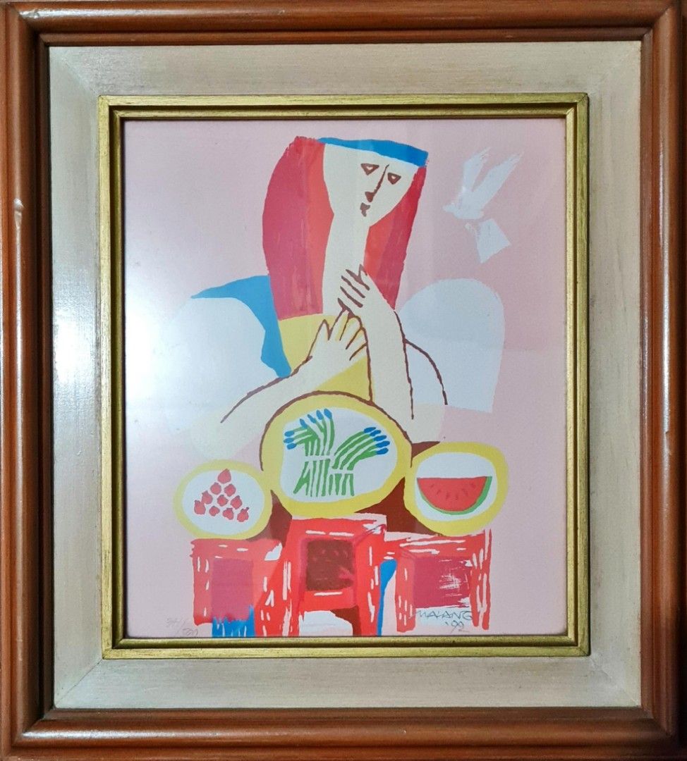 MALANG - numbered serigraph., Hobbies & Toys, Memorabilia ...