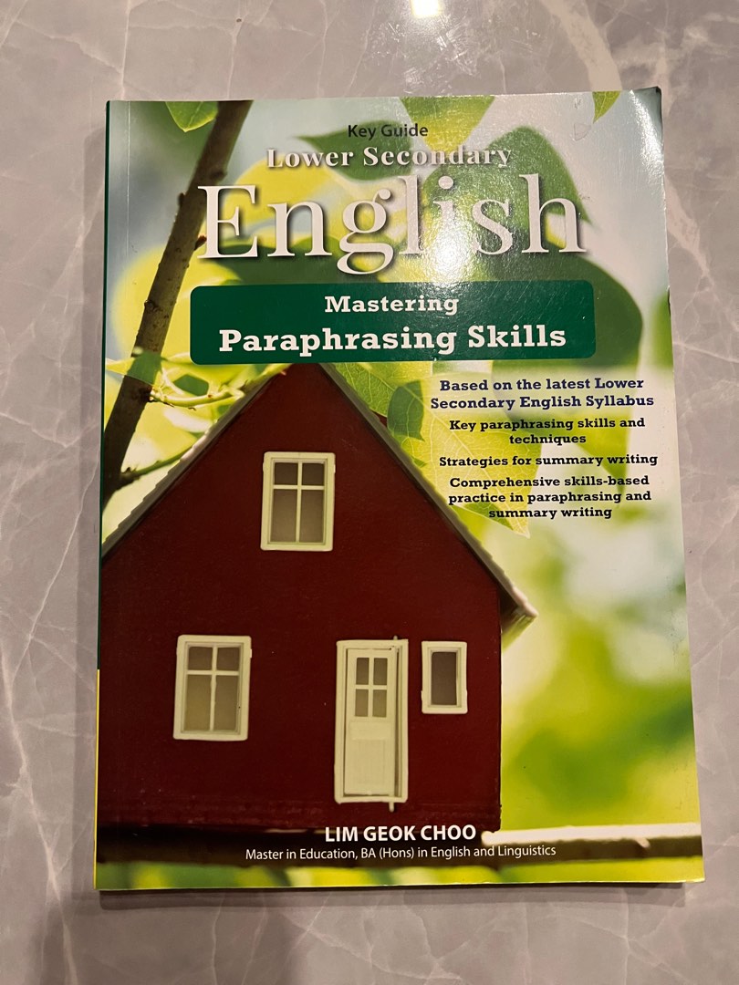 Mastering Paraphrasing Skills, Hobbies & Toys, Books & Magazines ... Mastering Paraphrasing Skills, Hobbies & Toys, Books & Magazines ...
