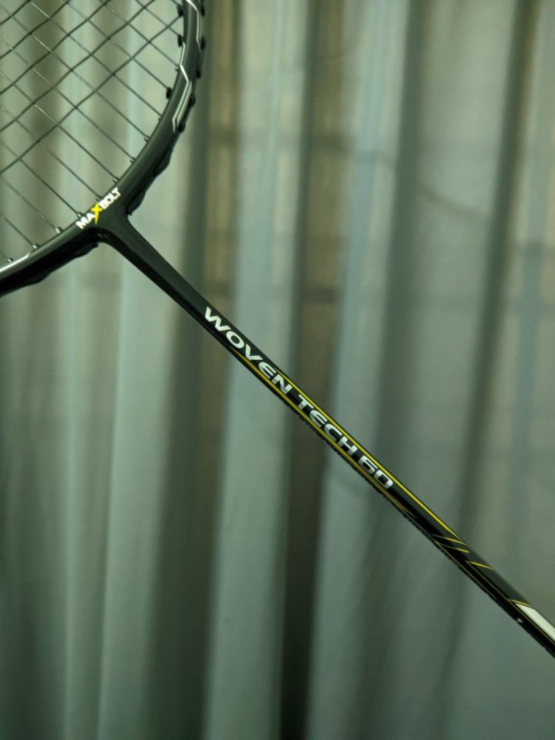 Maxbolt Woven Tech 60 Badminton Racket, Sports Equipment, Sports ...