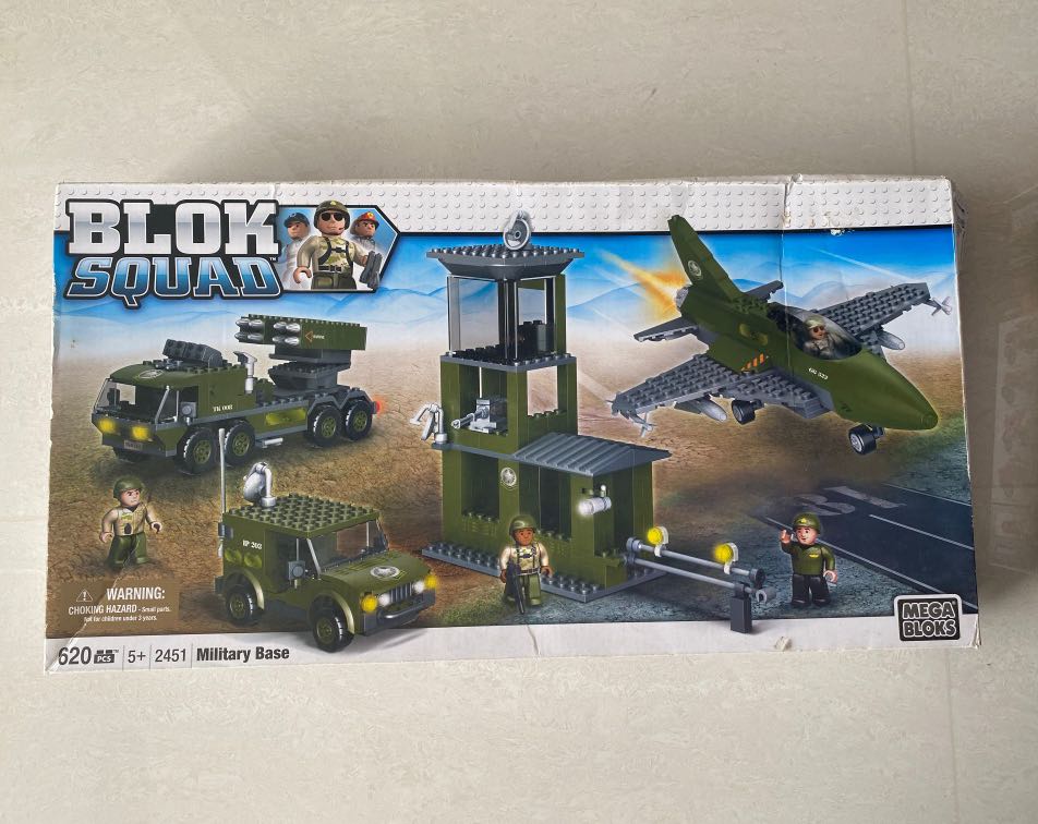 Mega bloks blok squad, Hobbies & Toys, Toys & Games on Carousell