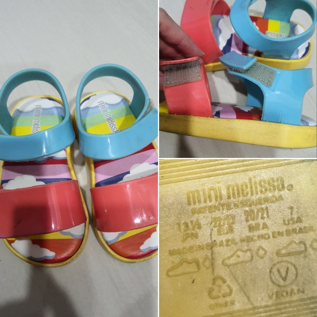 Melissa kids sandals, Babies & Kids, Babies & Kids Fashion on Carousell