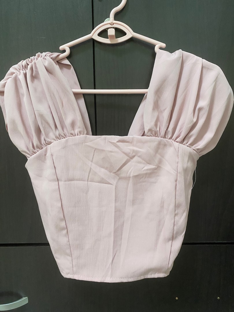 Melissa Top Women S Fashion Tops Blouses On Carousell