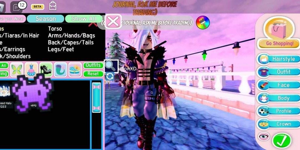 Mermaid halo 2022 (royal high Roblox), Video Gaming, Video Games ...